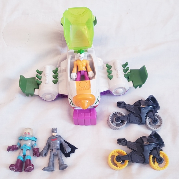 Fisher-Price | Toys | Imaginext Dc Super Friends Joker Jet Plane Mr ...